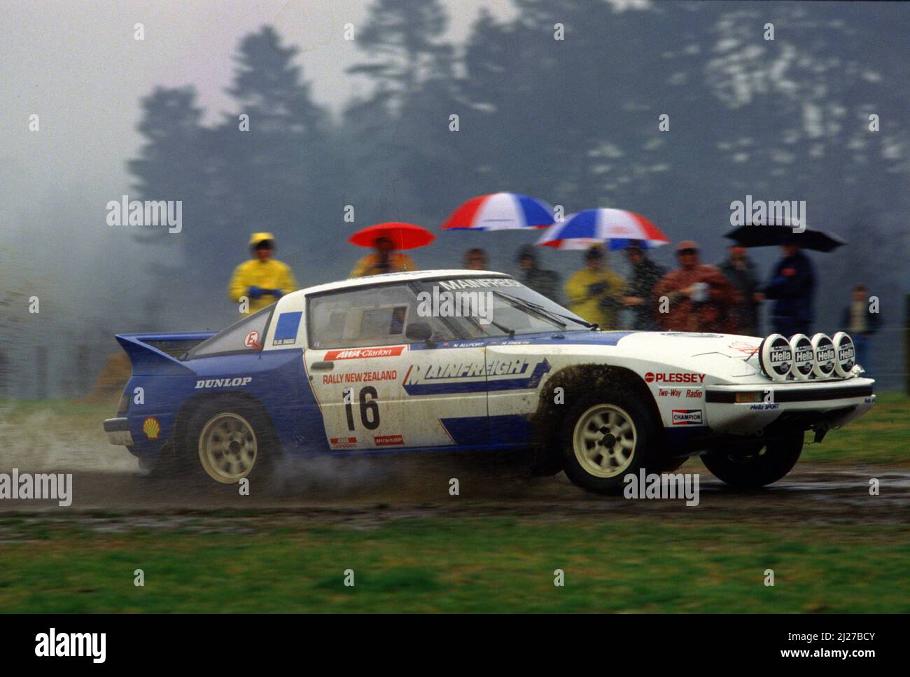Neil Allport (NZ) Rodger Freeth (NZ) Mazda RX7 GrB Stock Photo - Alamy