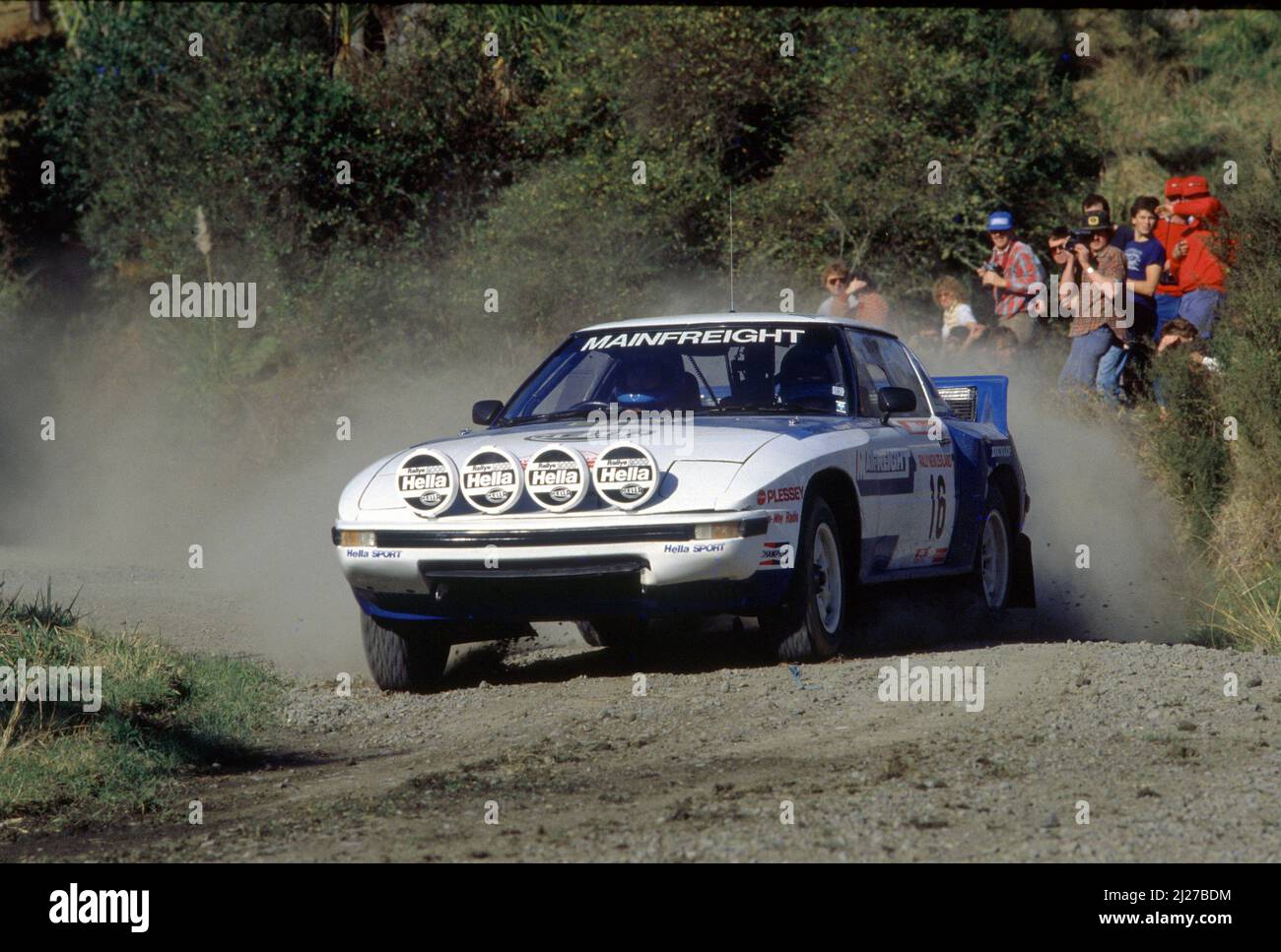 Neil Allport (NZ) Rodger Freeth (NZ) Mazda RX7 GrB Stock Photo - Alamy