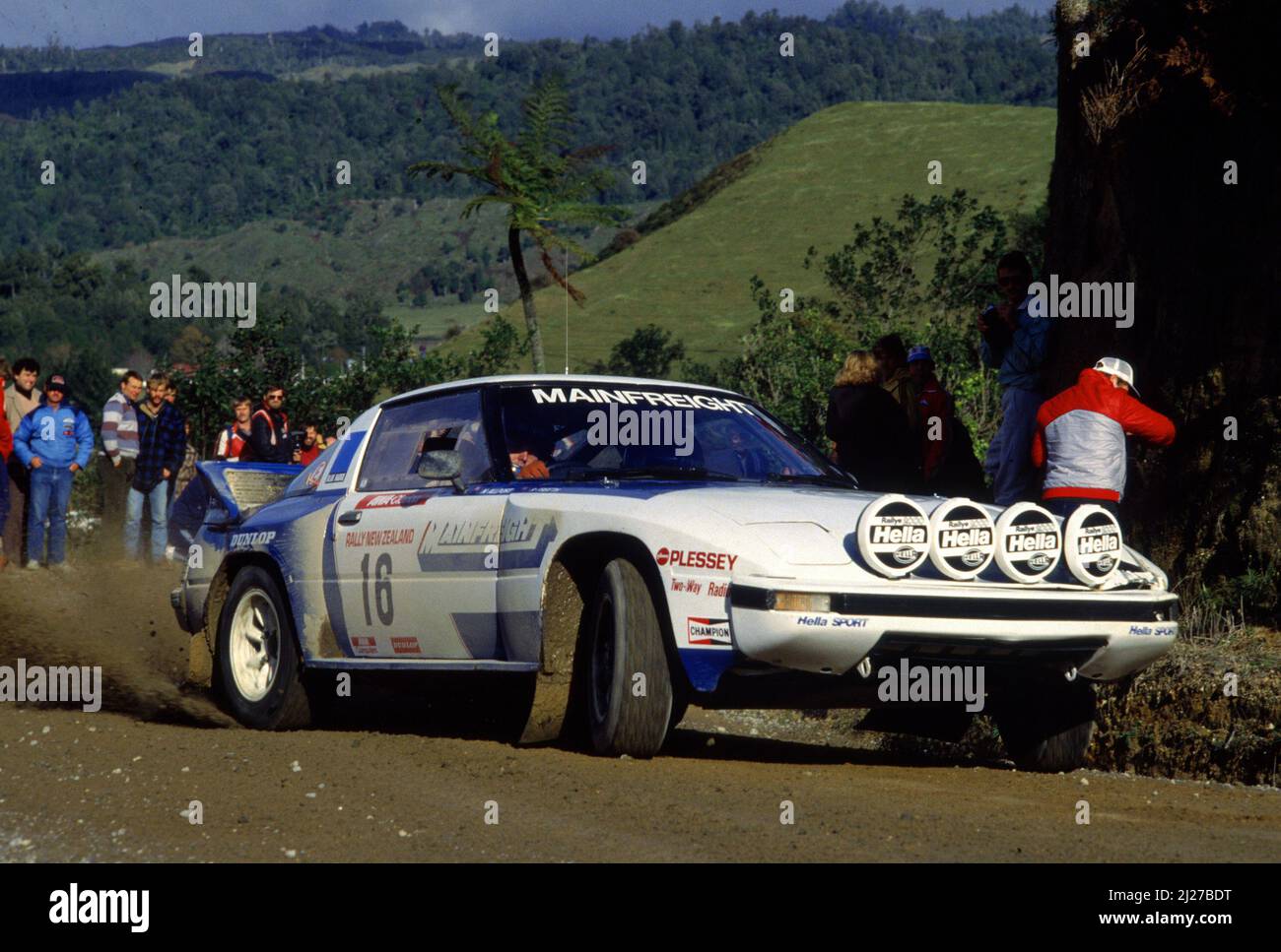 Neil Allport (NZ) Rodger Freeth (NZ) Mazda RX7 GrB Stock Photo - Alamy