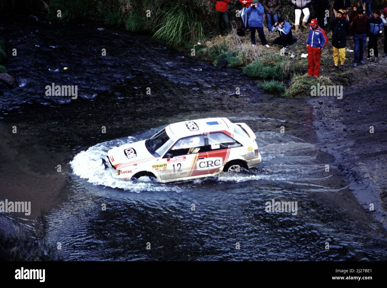 Rod Millen (NZ) John Bellefleur (CDN) Mazda Familia 4WD GrA Crc Mazda ...