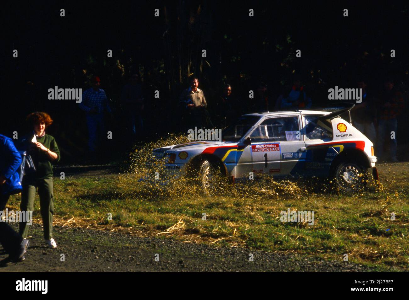 Timo Salonen (FIN) Seppo Harjanne (FIN) Peugeot 205 T16 E2 GrB Peugeot ...