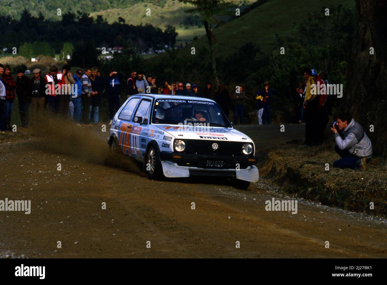 Kenneth Eriksson (SWE) Peter Diekmann (GER) Volkswagen Golf Gti GrA ...