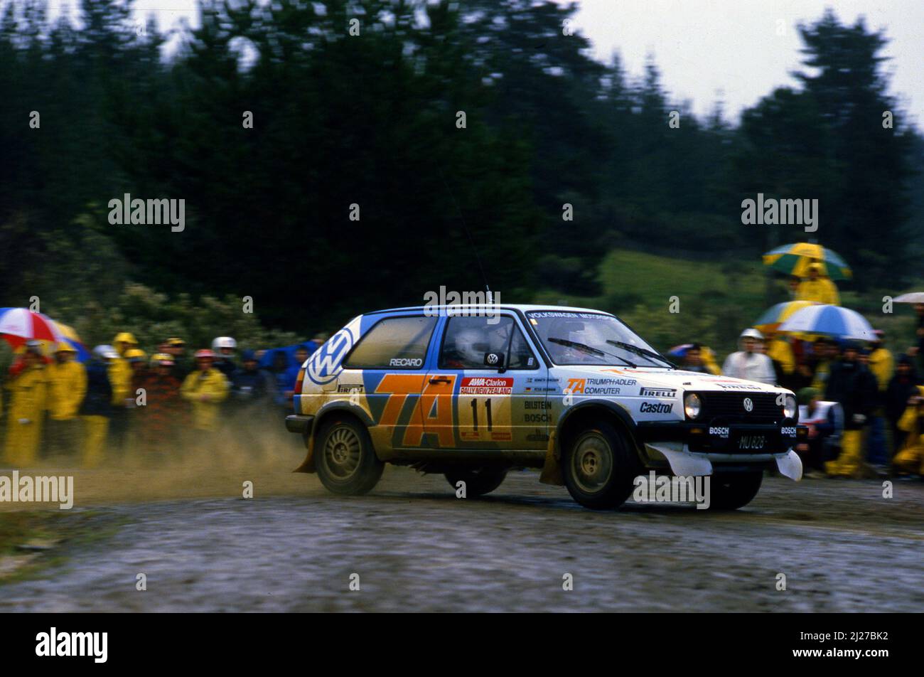 Kenneth Eriksson (SWE) Peter Diekmann (GER) Volkswagen Golf Gti GrA ...