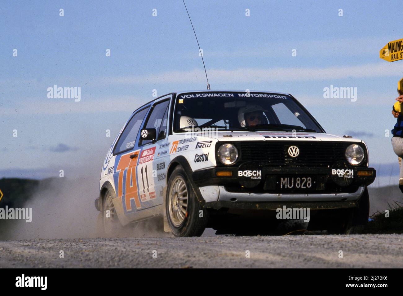 Kenneth Eriksson (SWE) Peter Diekmann (GER) Volkswagen Golf Gti GrA ...