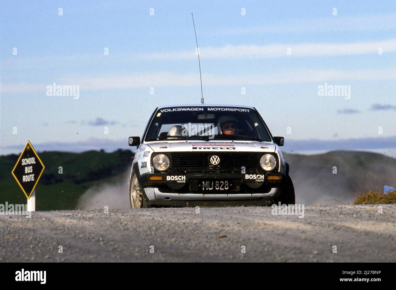 Kenneth Eriksson (SWE) Peter Diekmann (GER) Volkswagen Golf Gti GrA ...