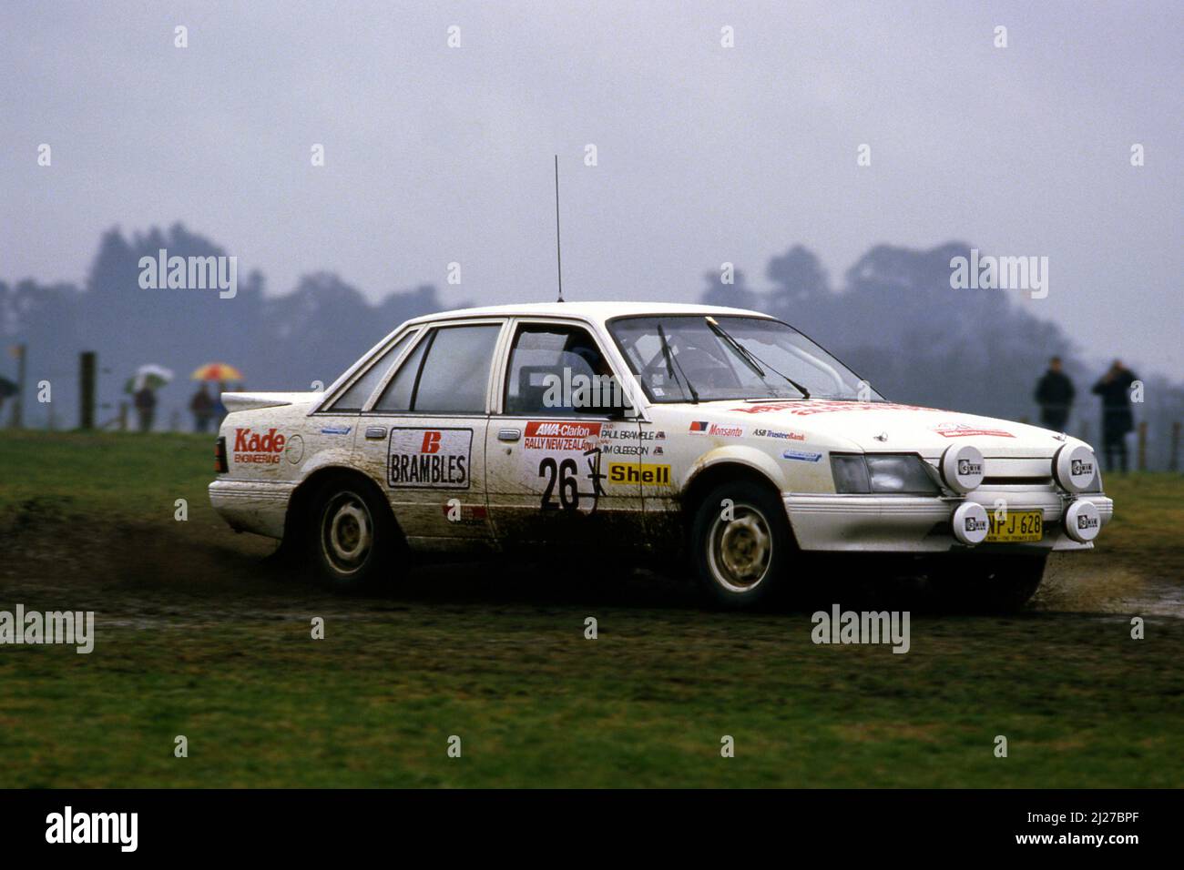 Paul Bramble (NZ) Jim Cleeson (NZ) Holden Commodore GrA Brambles Stock ...