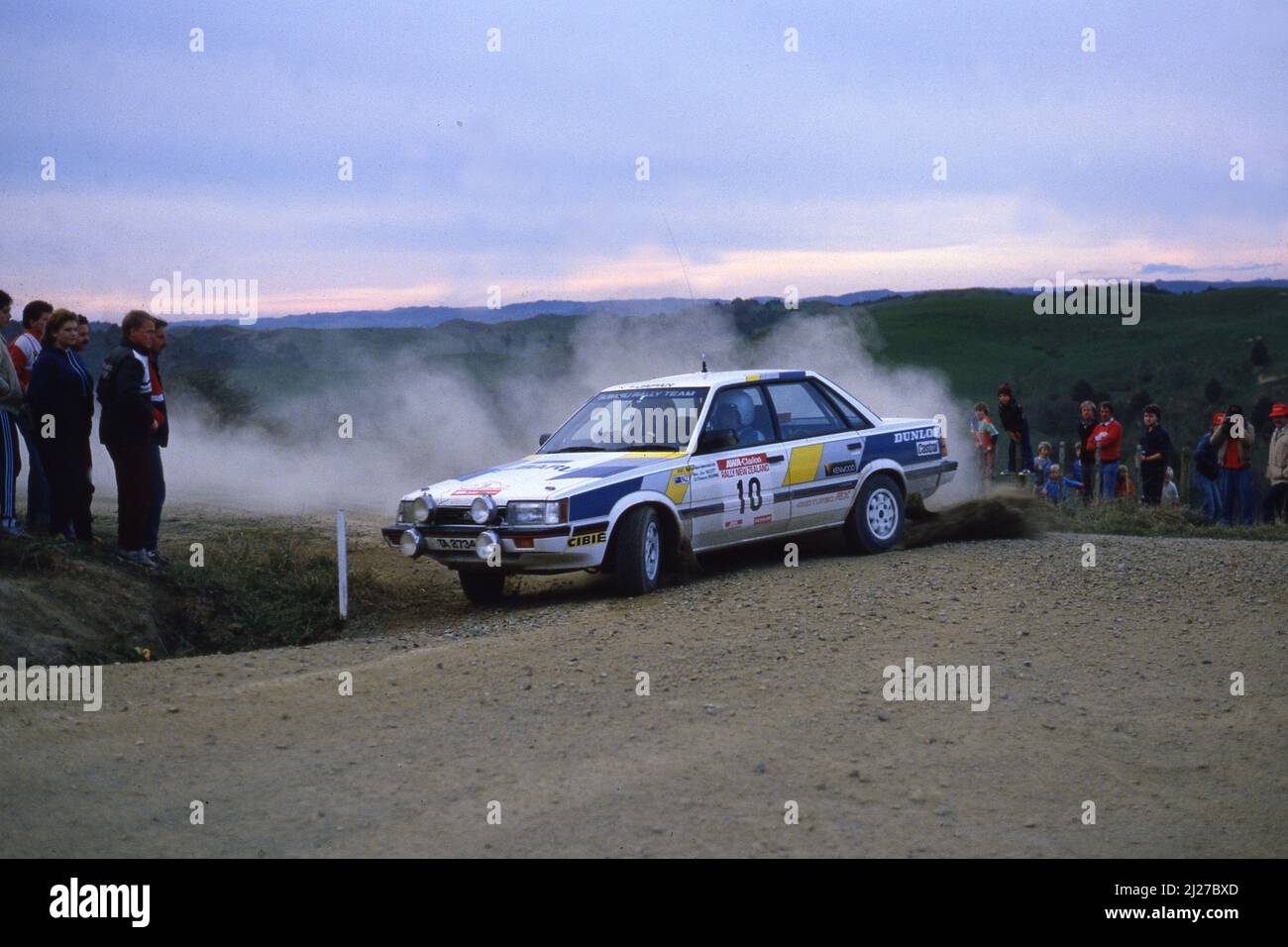 Possum Bourne (NZ) Jim Scott (NZ) Subaru RX Turbo GrA Fuji Heavy ...