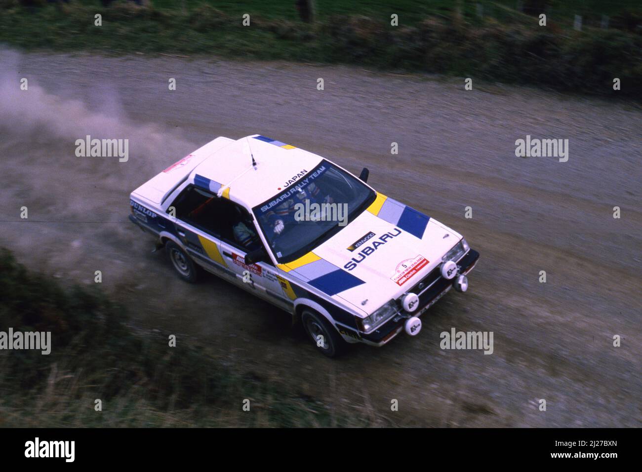 Mike Kirkland (EAK) Robin Nixon (EAK) Subaru RX Turbo GrA Fuji Heavy ...