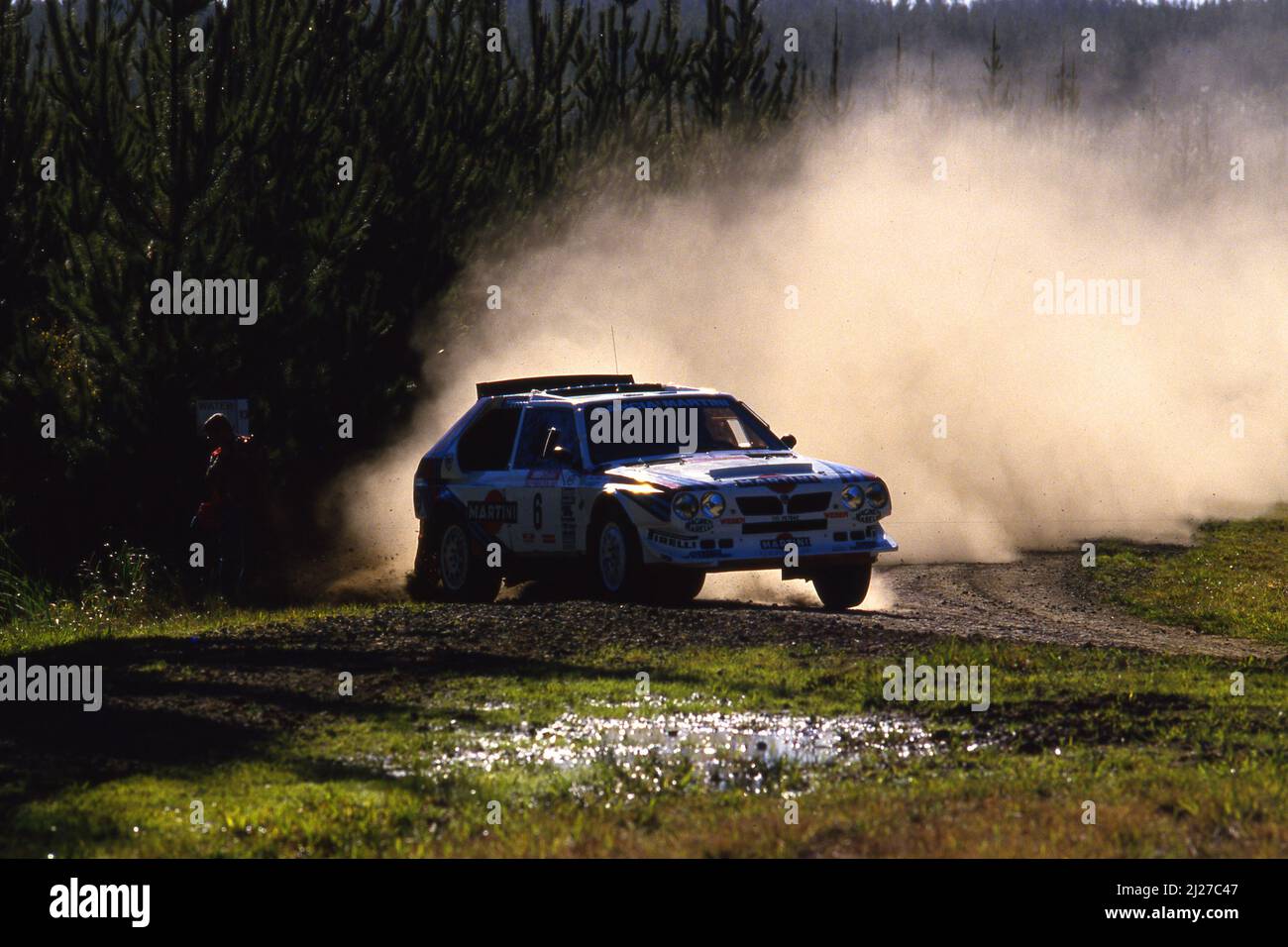 Mikael Ericsson (SWE) Claes Billstam (SWE) Lancia Delta S4 GrB Lancia ...