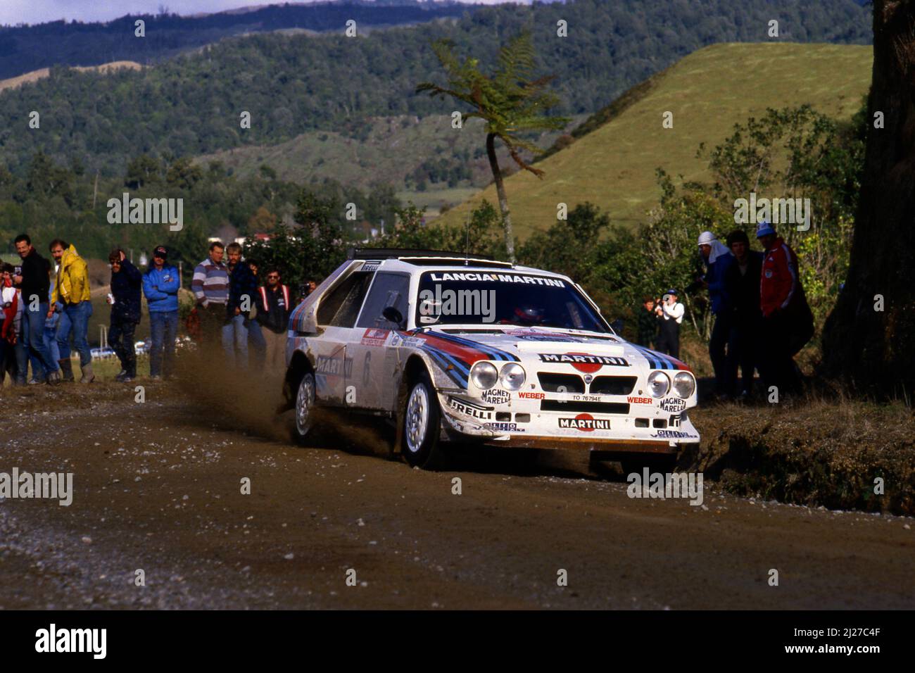 Mikael Ericsson (SWE) Claes Billstam (SWE) Lancia Delta S4 GrB Lancia ...