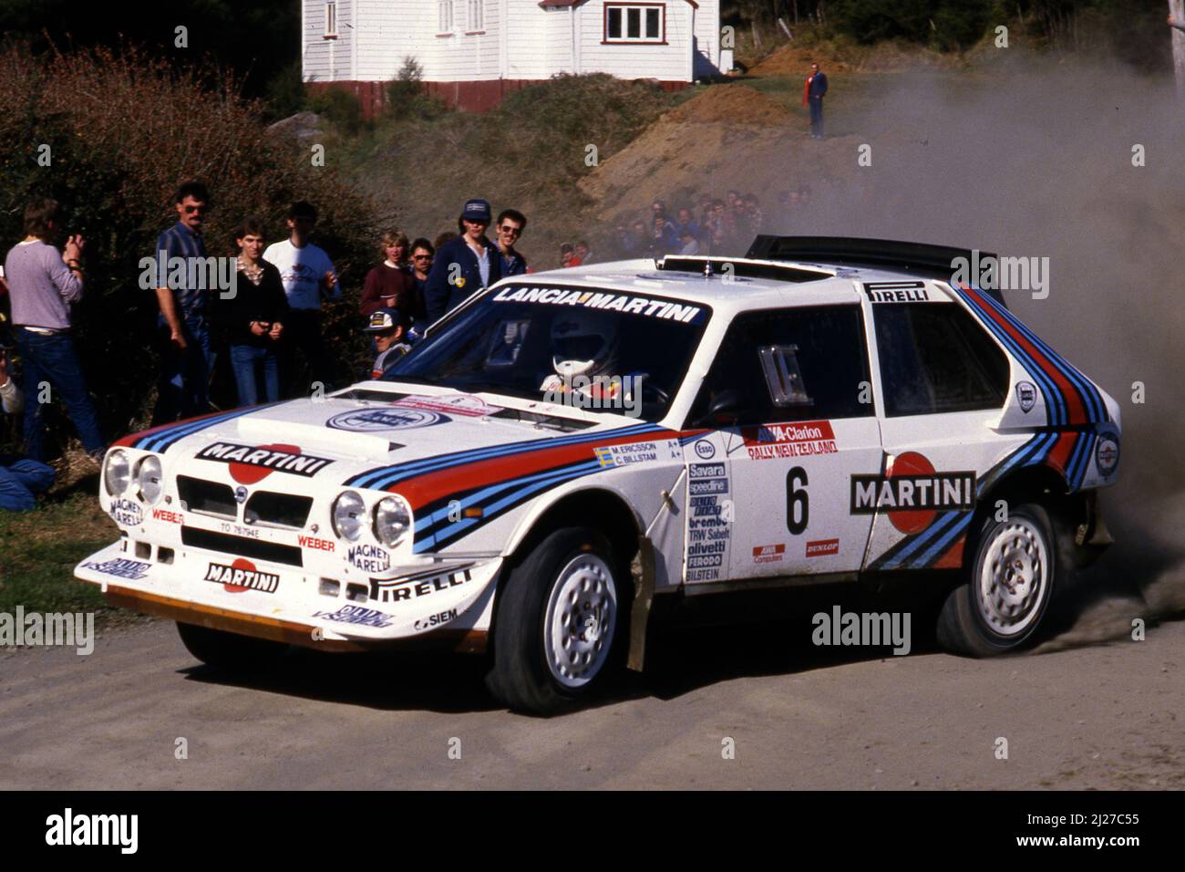 Mikael Ericsson (SWE) Claes Billstam (SWE) Lancia Delta S4 GrB Lancia ...