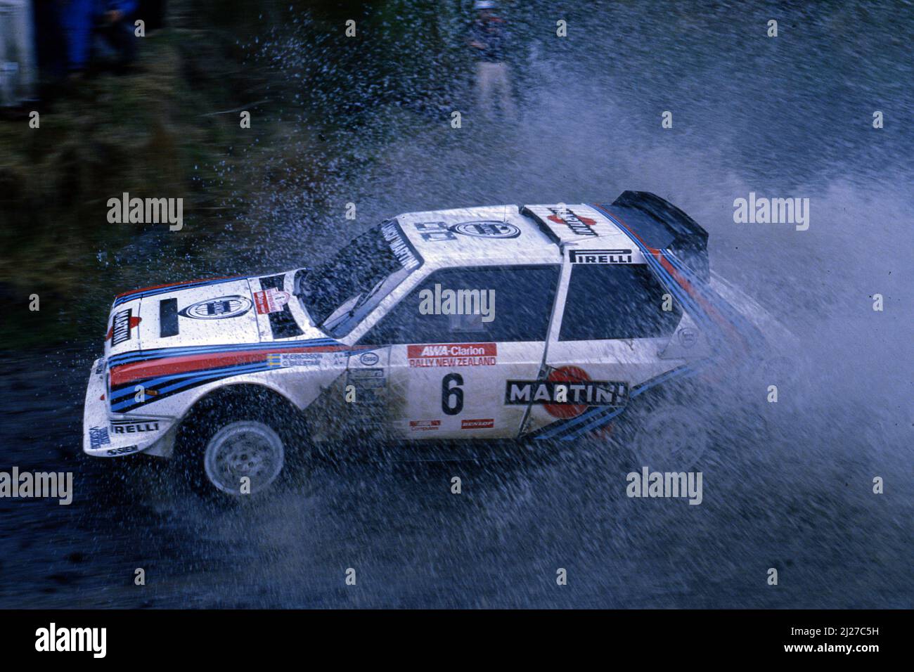 Mikael Ericsson (SWE) Claes Billstam (SWE) Lancia Delta S4 GrB Lancia ...