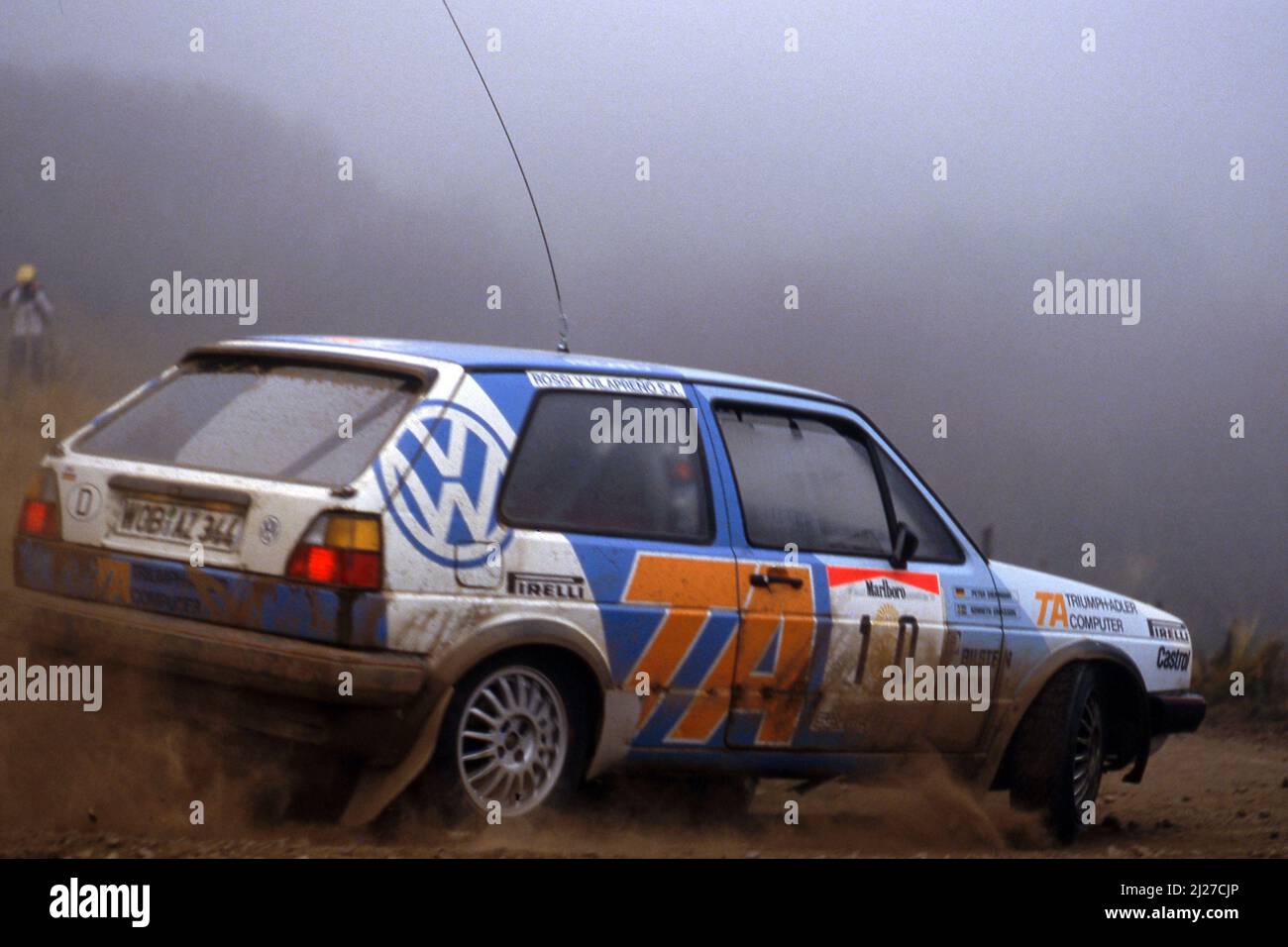 Kenneth Eriksson (SWE) Peter Diekmann (GER) Volkswagen Golf Gti GrA ...