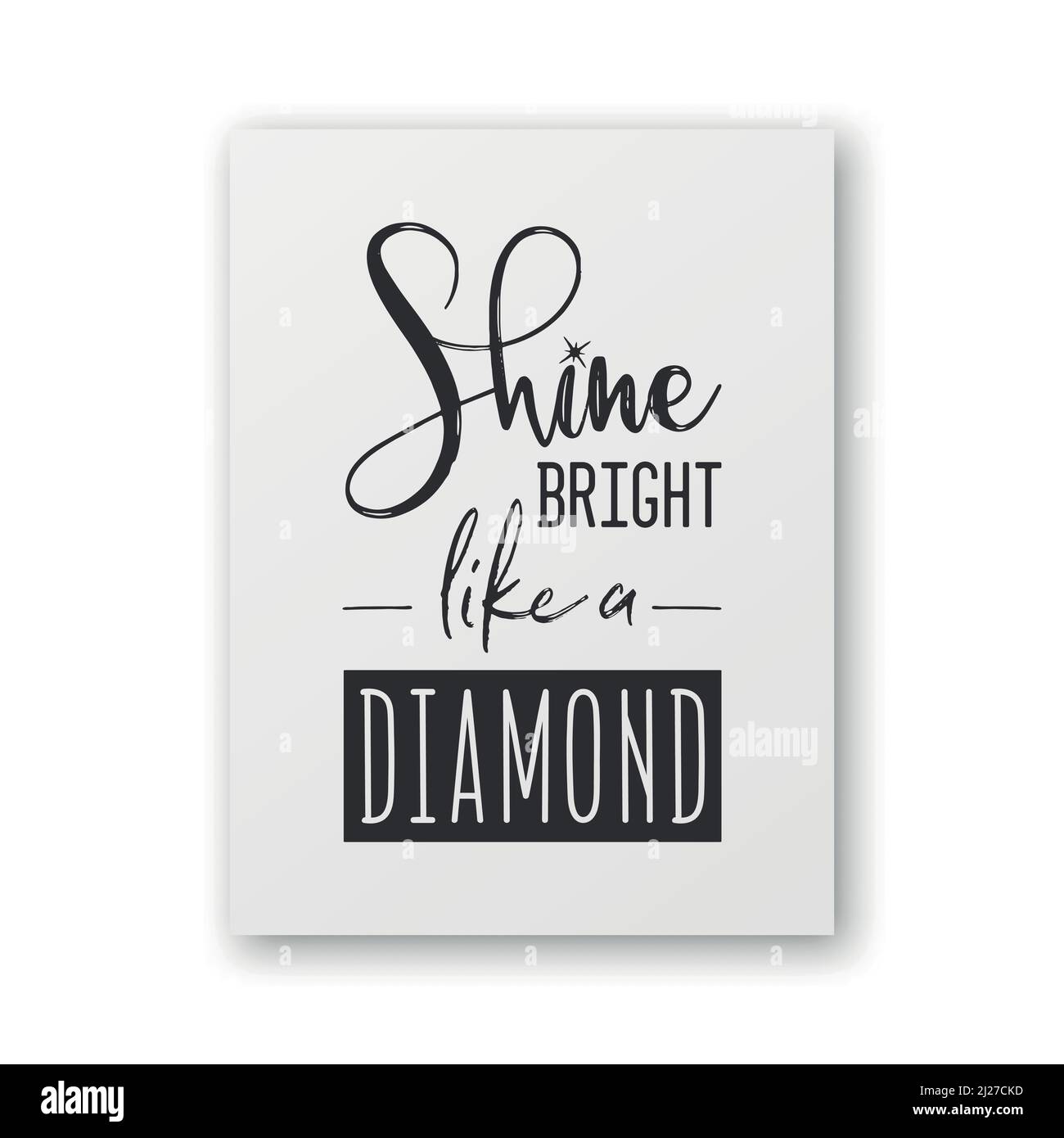 Lika a diamond Stock Vector Images - Alamy