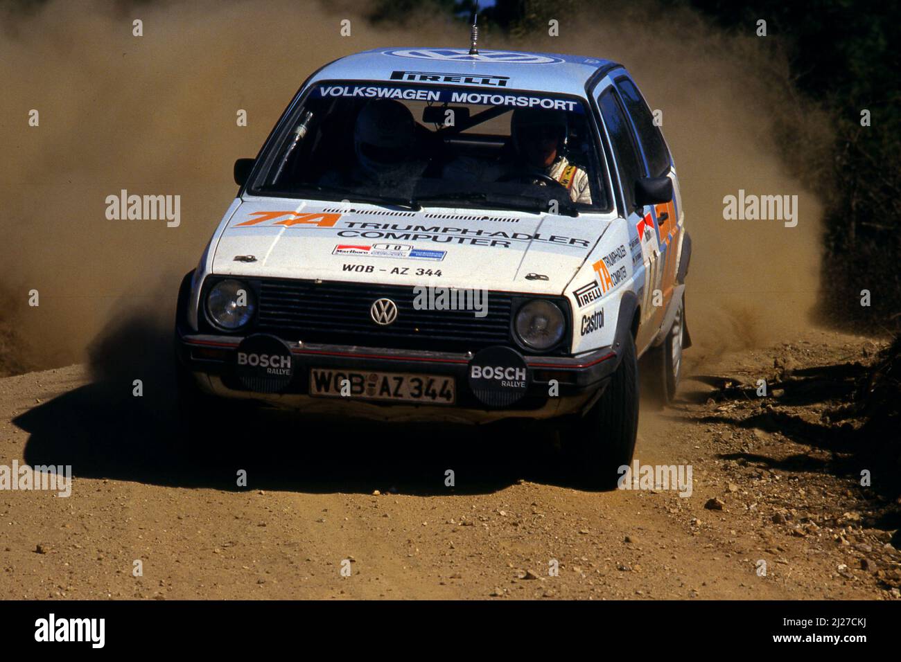 Kenneth Eriksson (SWE) Peter Diekmann (GER) Volkswagen Golf Gti GrA ...