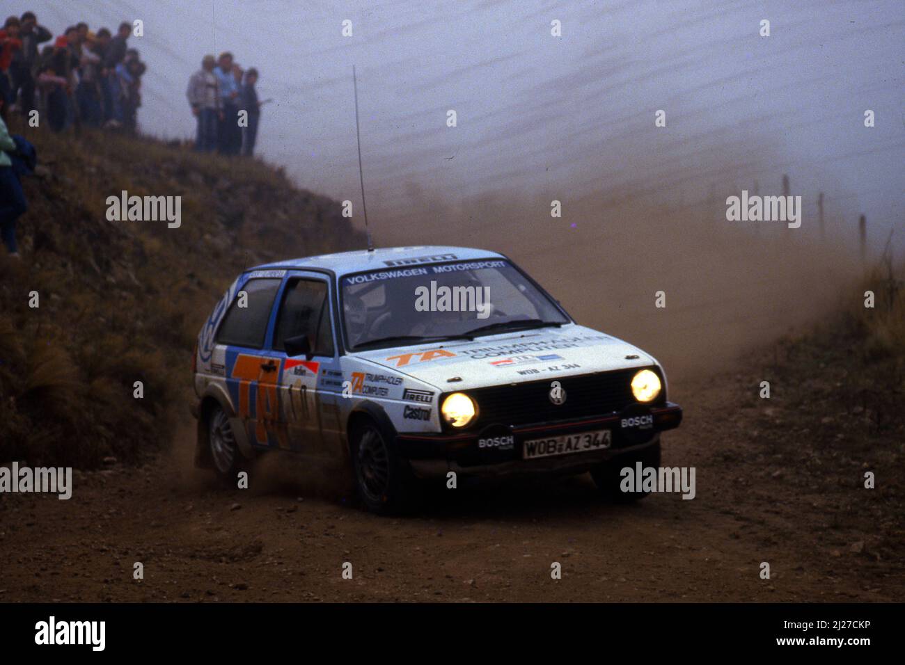 Kenneth Eriksson (SWE) Peter Diekmann (GER) Volkswagen Golf Gti GrA ...