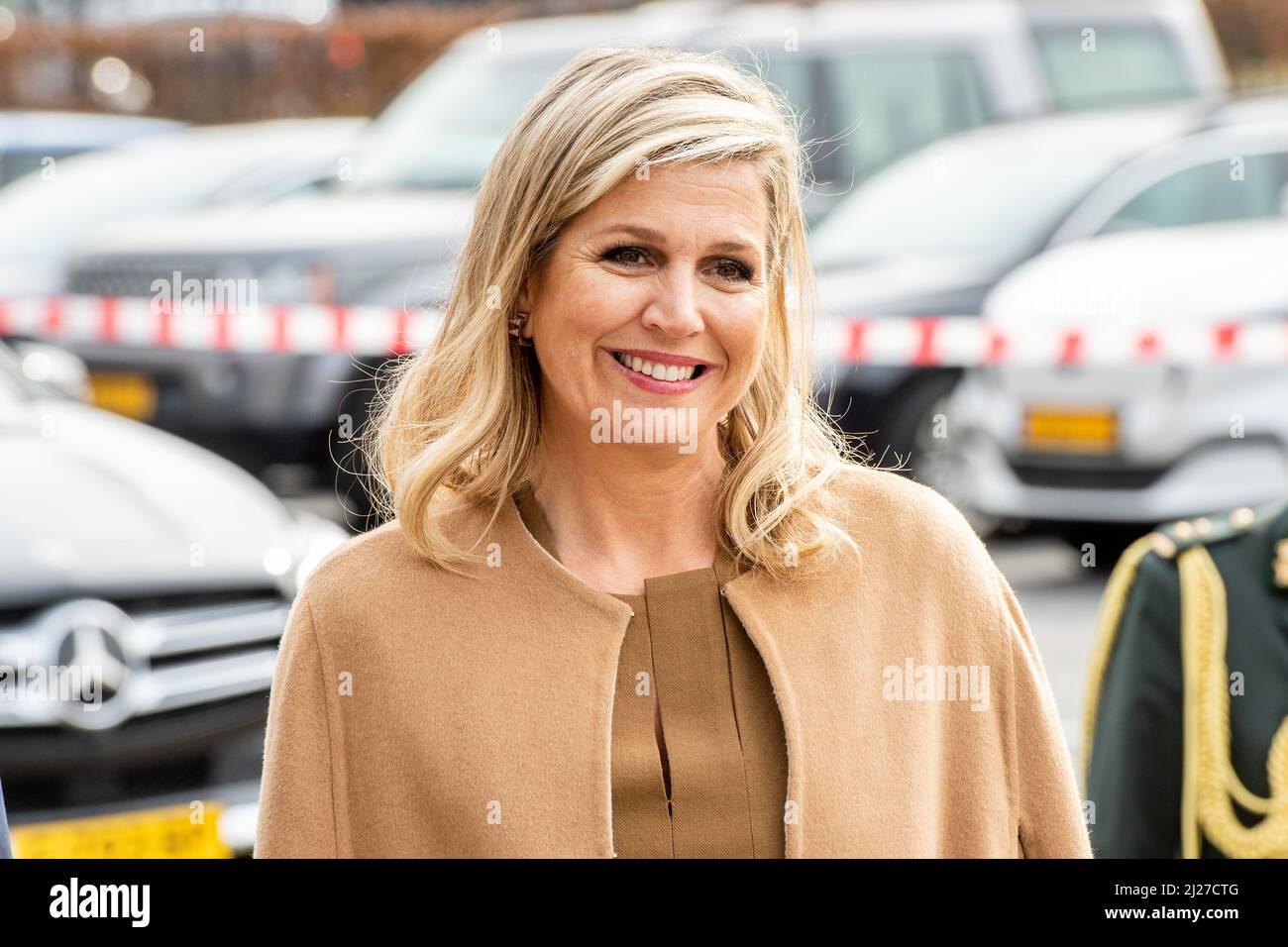 Queen Maxima at the VIP event of NLGrowt in the Achmea Congress Center ...