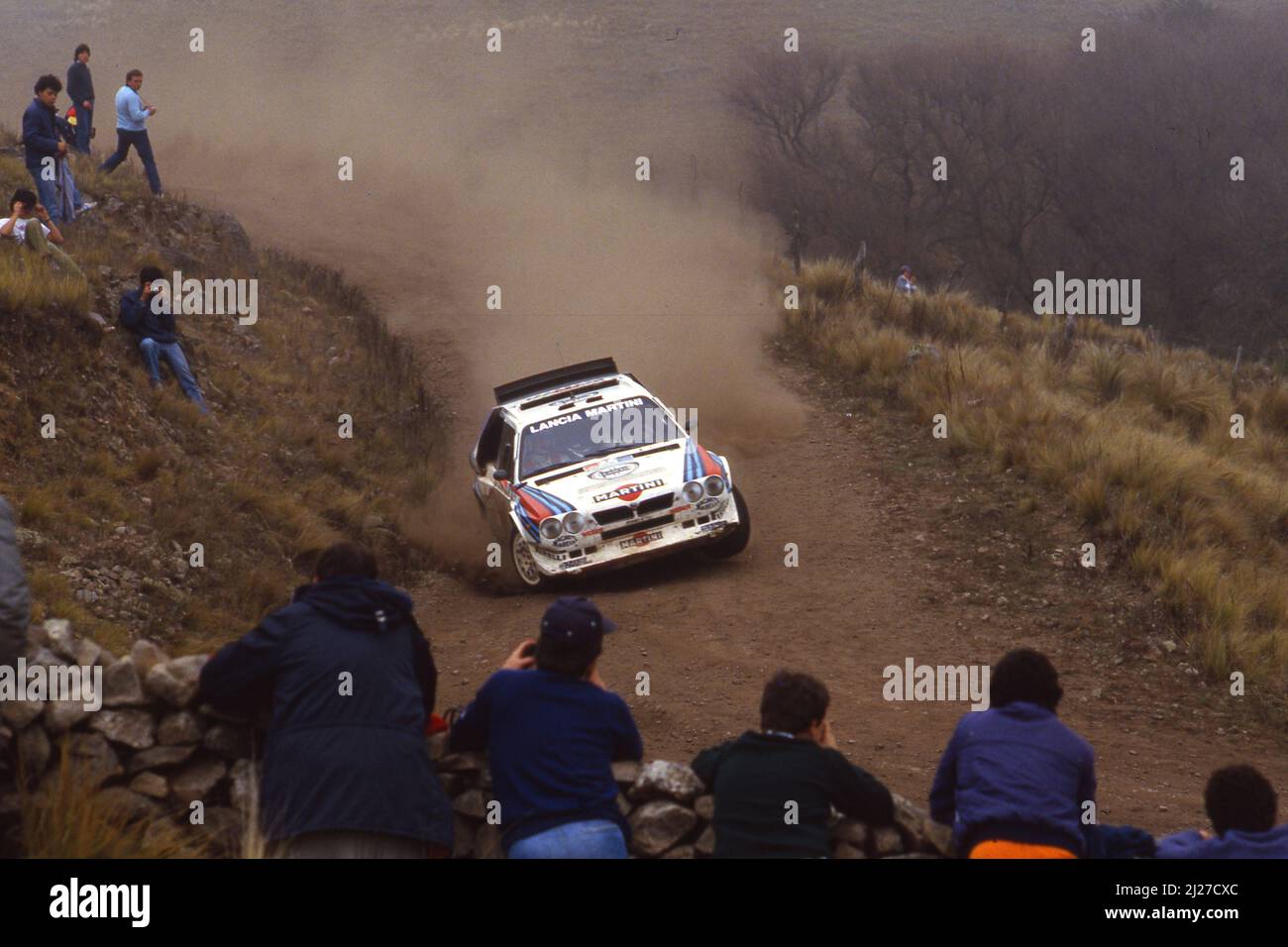 Markku Alen (FIN) Ilkka Kivimaki (FIN) Lancia Delta S4 GrB Martini ...