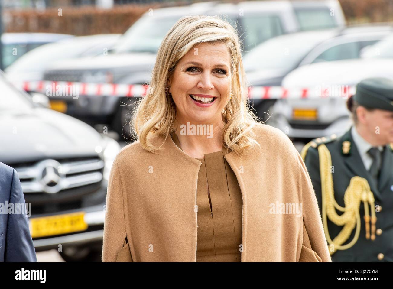 Queen Maxima at the VIP event of NLGrowt in the Achmea Congress Center ...