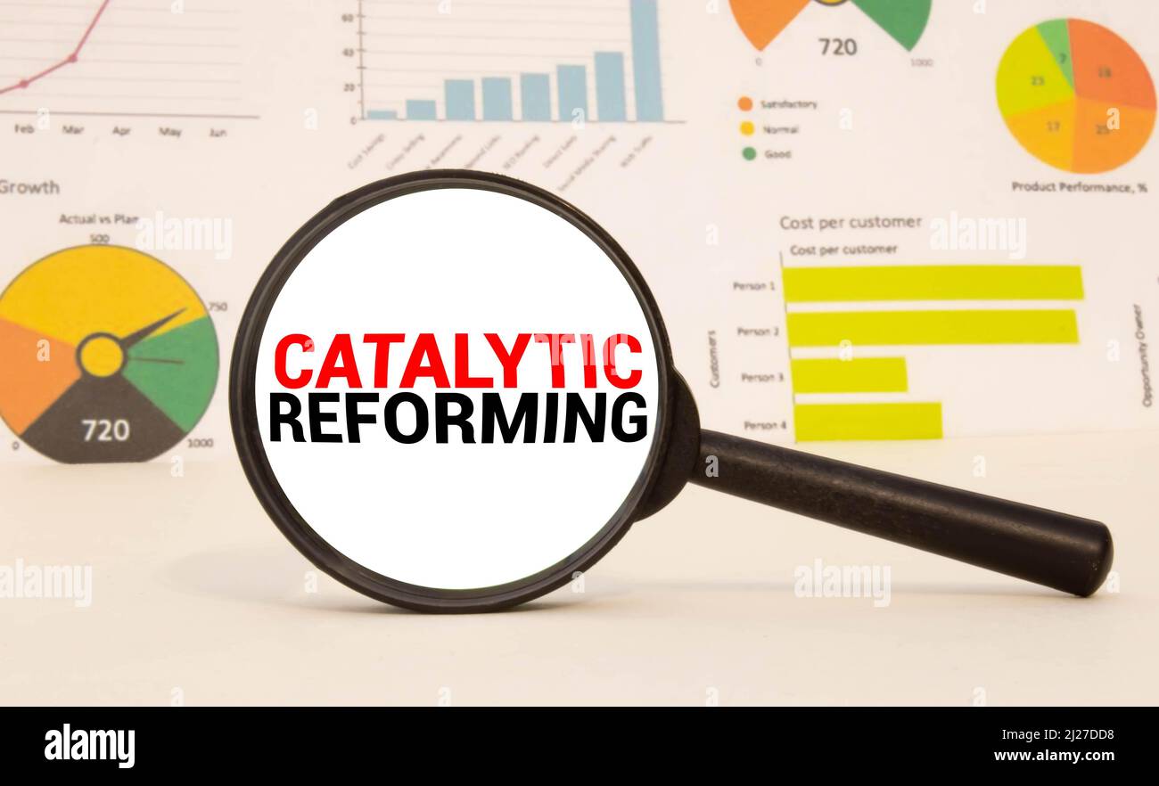 Green pneumatic valve on the pipeline. The equipment of the oil plant ...