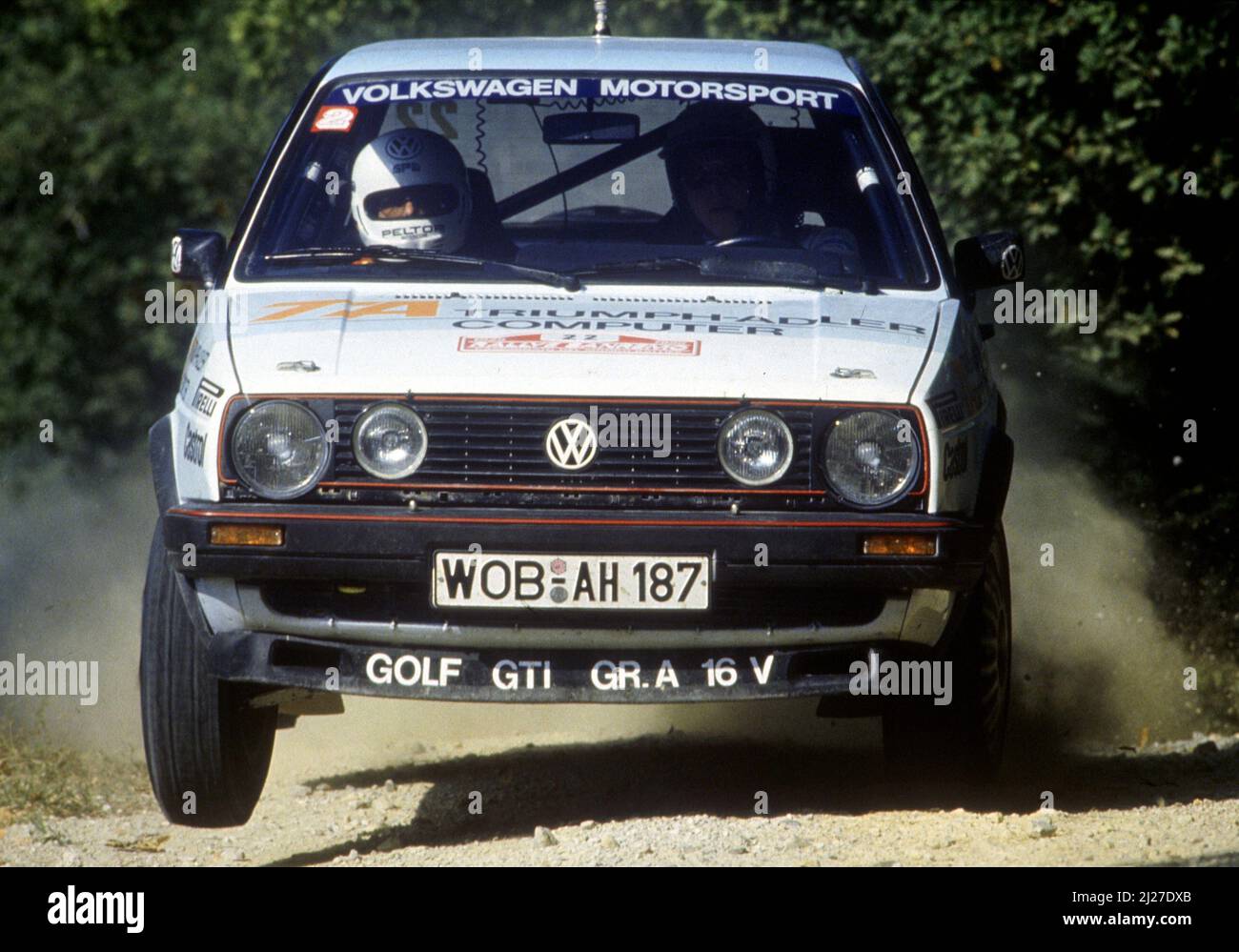 Kenneth Eriksson (SWE) Peter Diekmann (GER) Volkswagen Golf Gti GrA ...