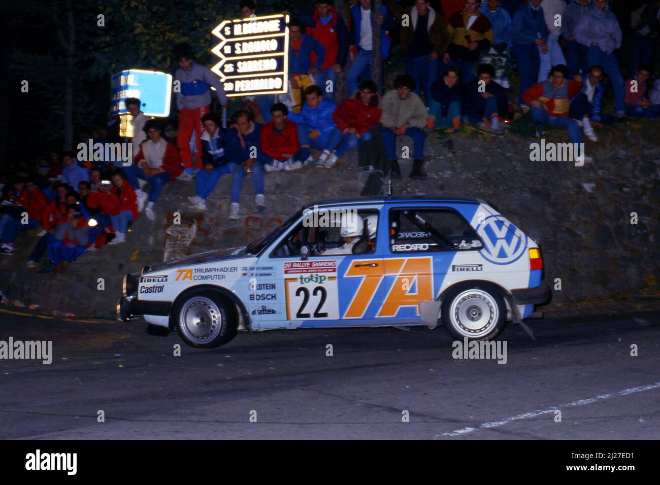 Kenneth Eriksson (SWE) Peter Diekmann (GER) Volkswagen Golf Gti GrA ...