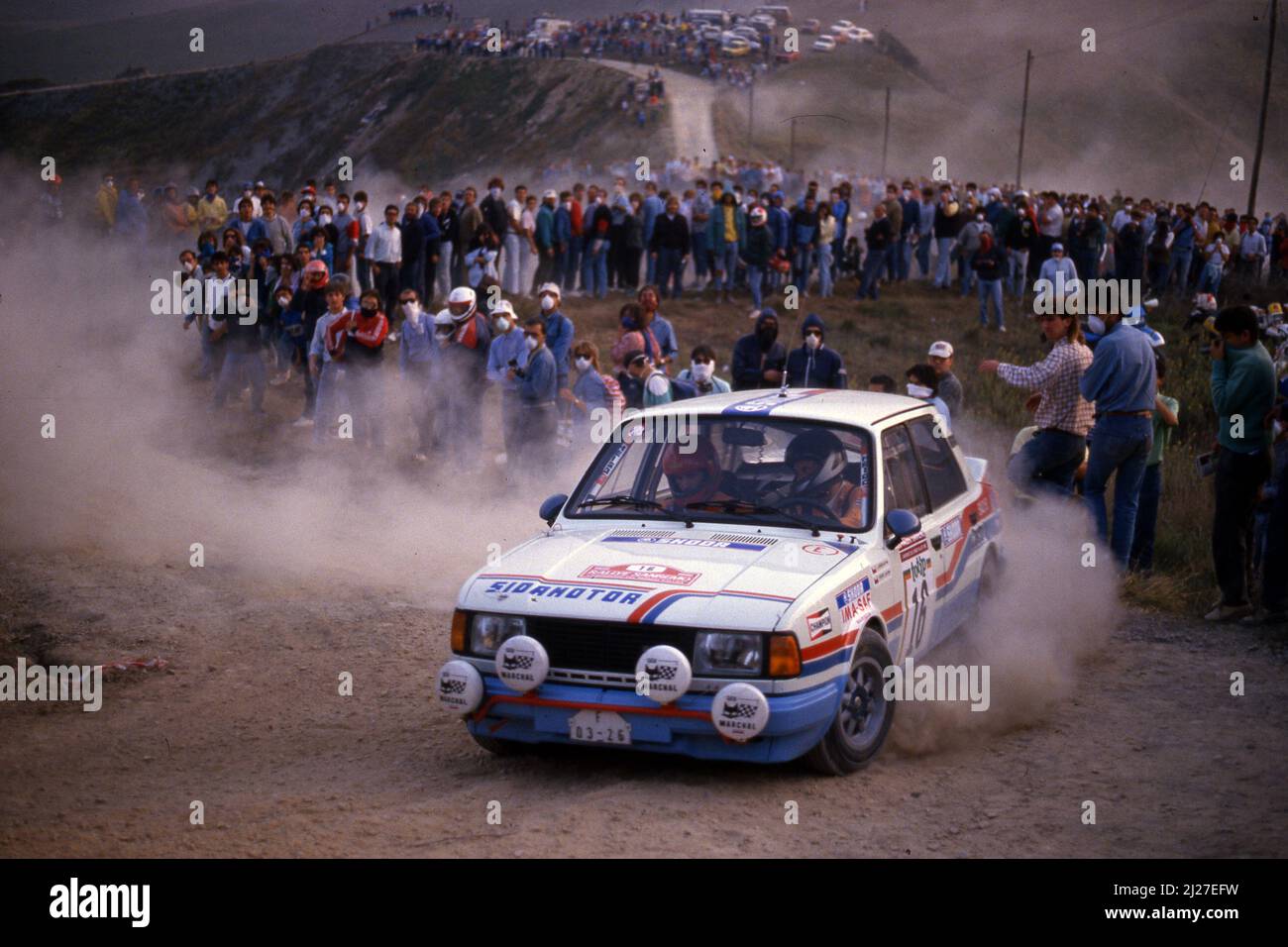 Ladislav Krecek (CZ) Borivoj Motl (CZ) Skoda 130LR GrB Skoda Team Stock ...