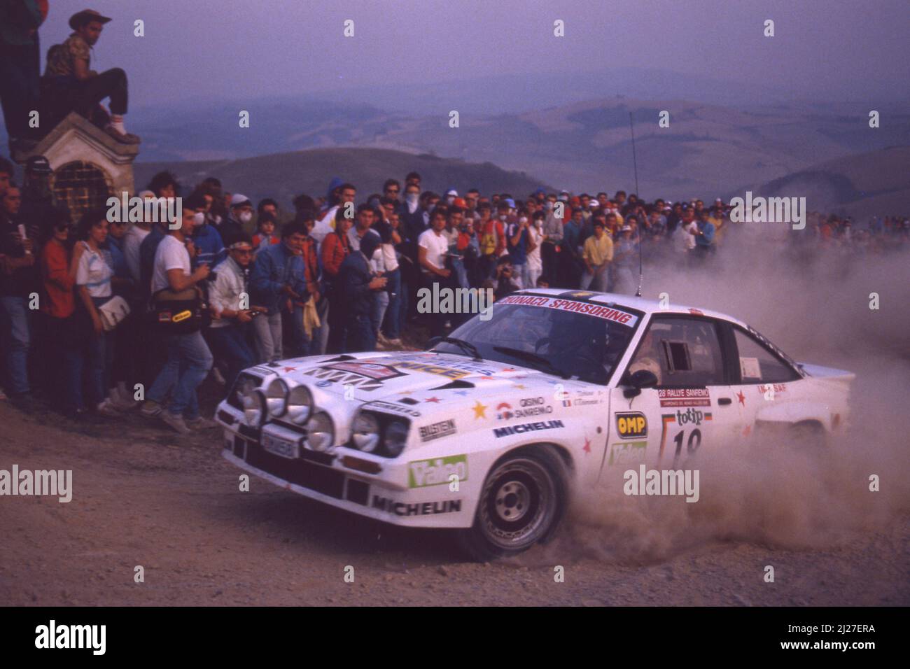 Tchine August Turiani (MC) Gilles Thimonier (FRA) Opel Manta 400 GrB ...