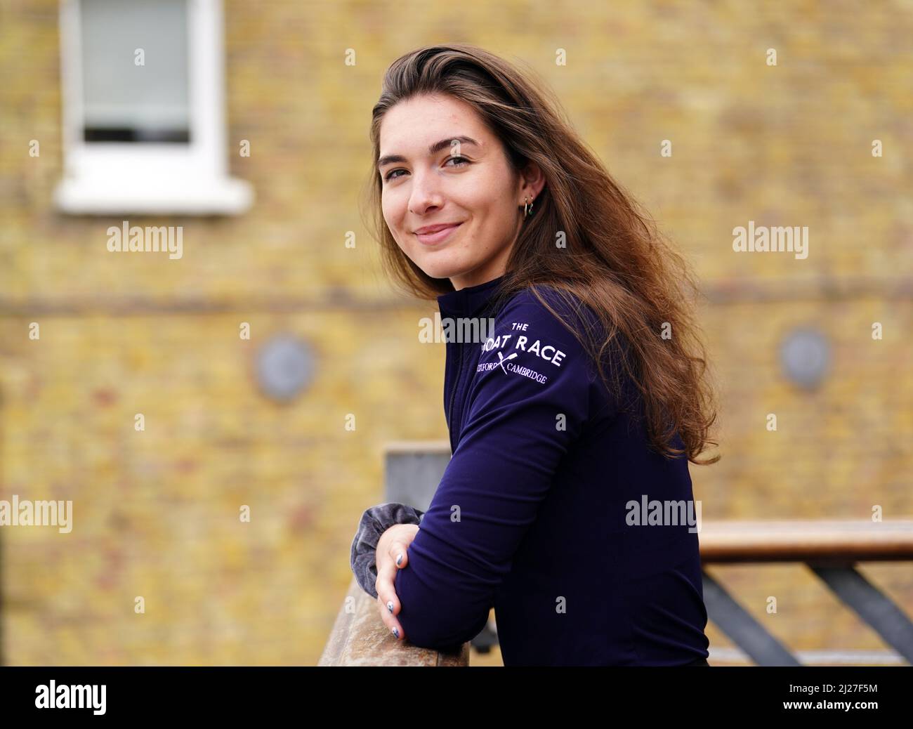 Oxford Women's President Amelia Standing during a photocall at the ...