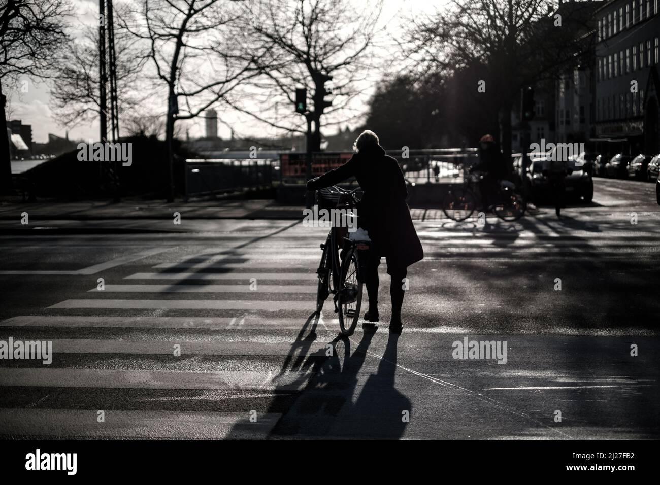 Pictures of daily life in Copenhagen, the capital city of Denmark Stock ...