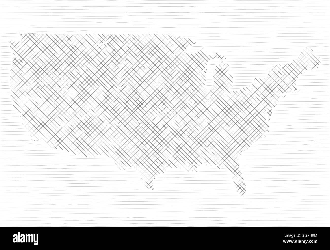 Map of the United States Stock Vector Image & Art - Alamy