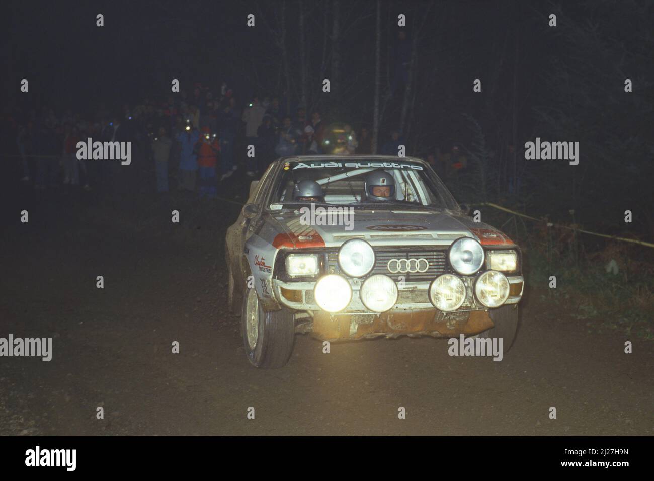 John Buffum (USA) Neil Wilson (GBR) Audi Sport Quattro GrB 3rd position ...