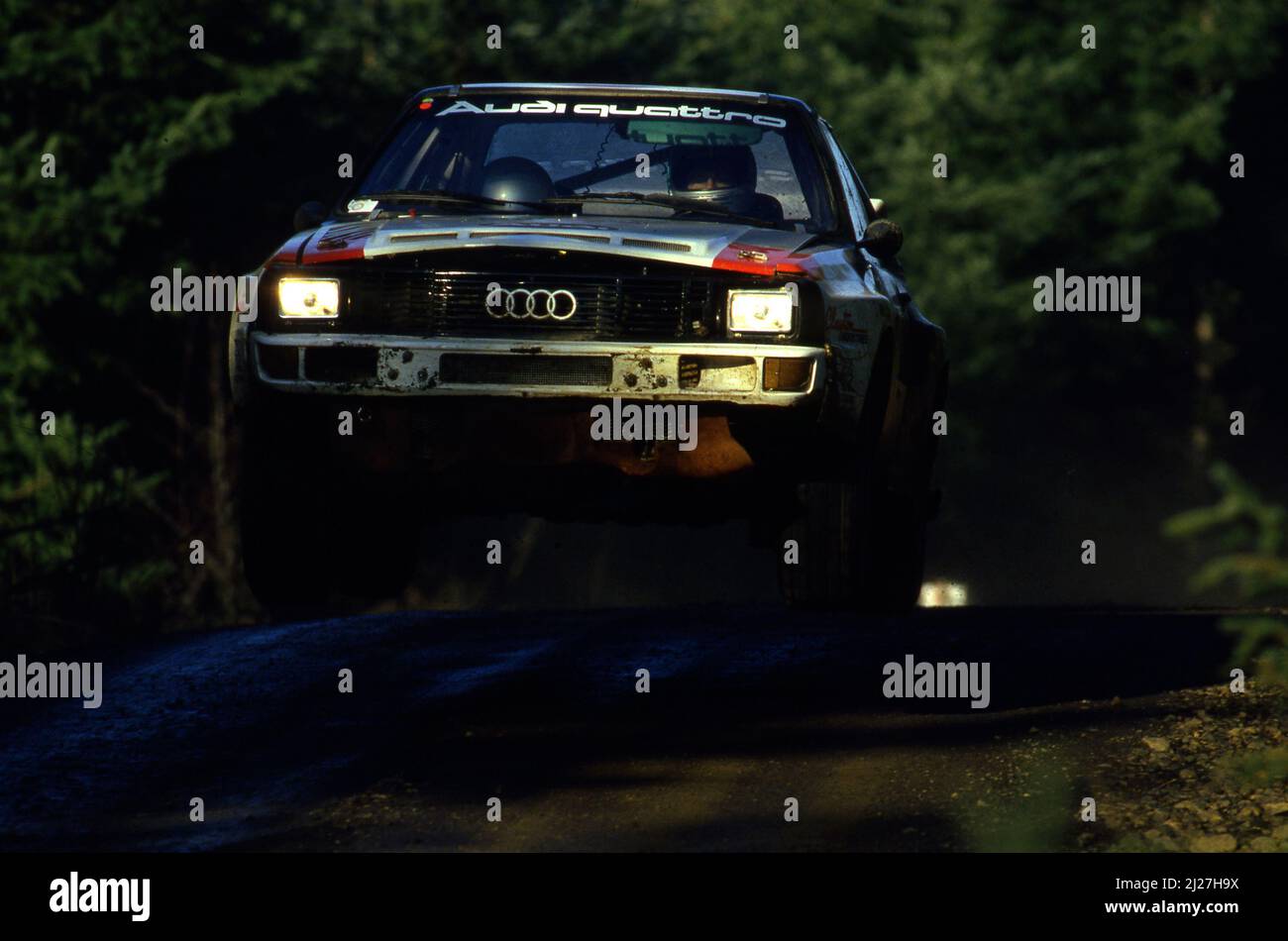 John Buffum (USA) Neil Wilson (GBR) Audi Sport Quattro GrB 3rd position ...