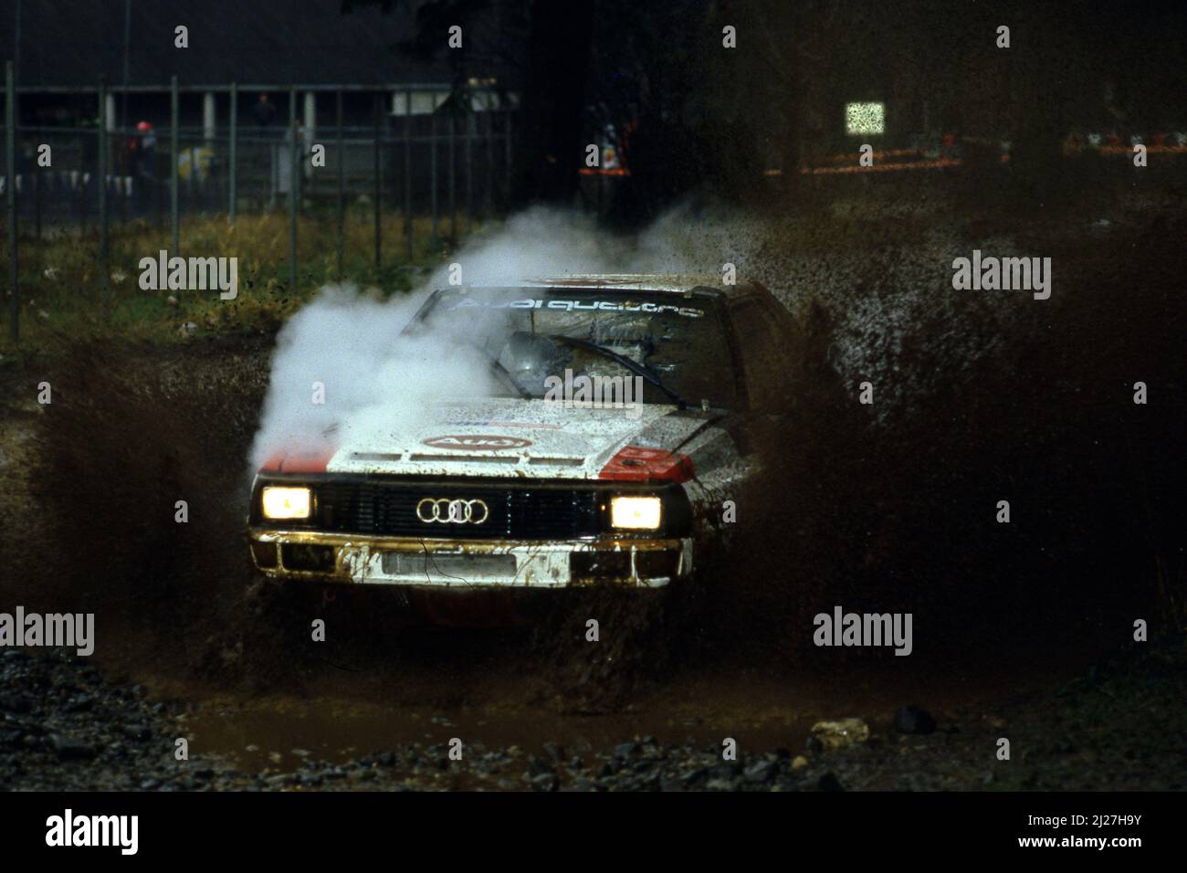 John Buffum (USA) Neil Wilson (GBR) Audi Sport Quattro GrB 3rd position ...