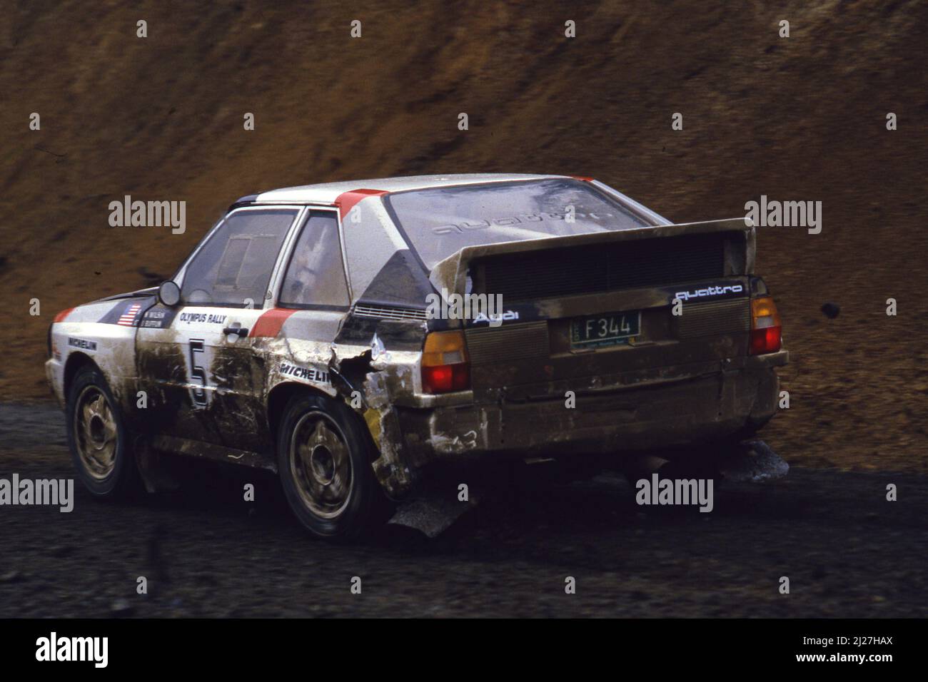 John Buffum (USA) Neil Wilson (GBR) Audi Sport Quattro GrB 3rd position ...