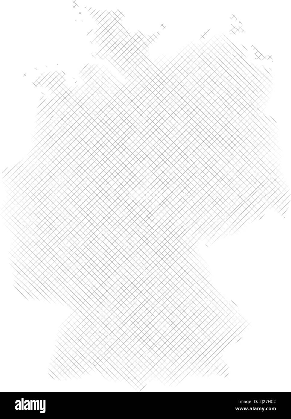 Drawing map of germany, vector illustration Stock Vector Image & Art ...