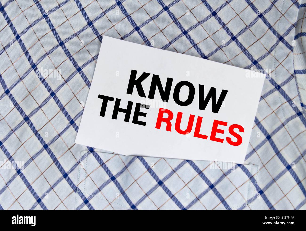 Paper text know rules hi-res stock photography and images - Alamy