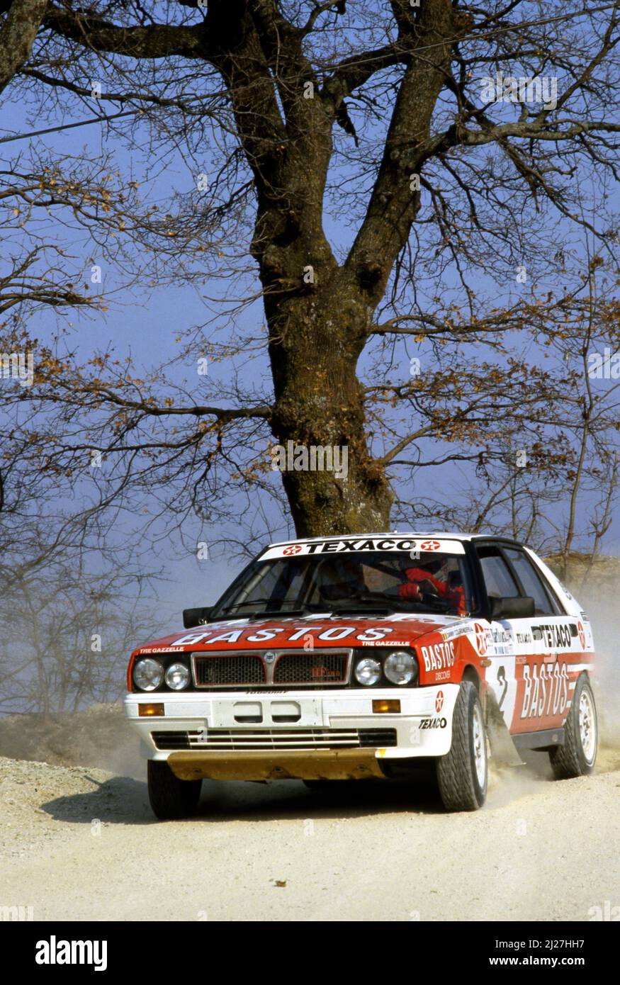 Patrick Snijers (BEL) Dany Colebunders (BEL) Lancia Delta HF 4WD GrA ...