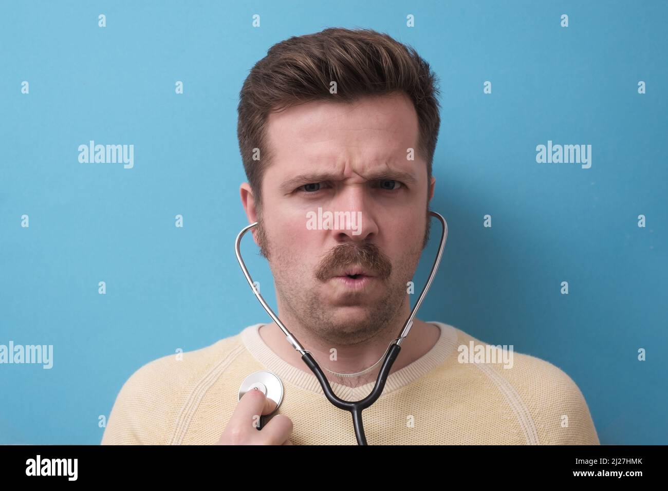 Beating heart man hi-res stock photography and images - Alamy