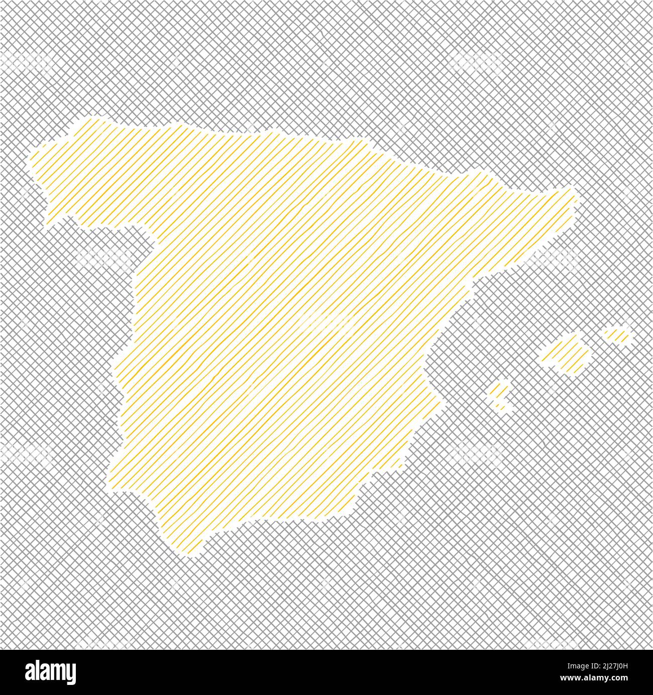 Map of Spain, vector design Stock Vector Image & Art - Alamy