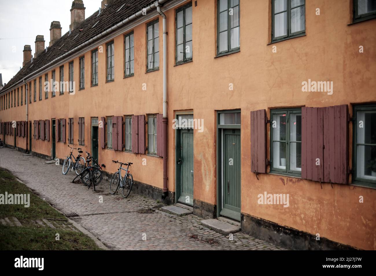 Pictures of daily life in Copenhagen, the capital city of Denmark Stock ...