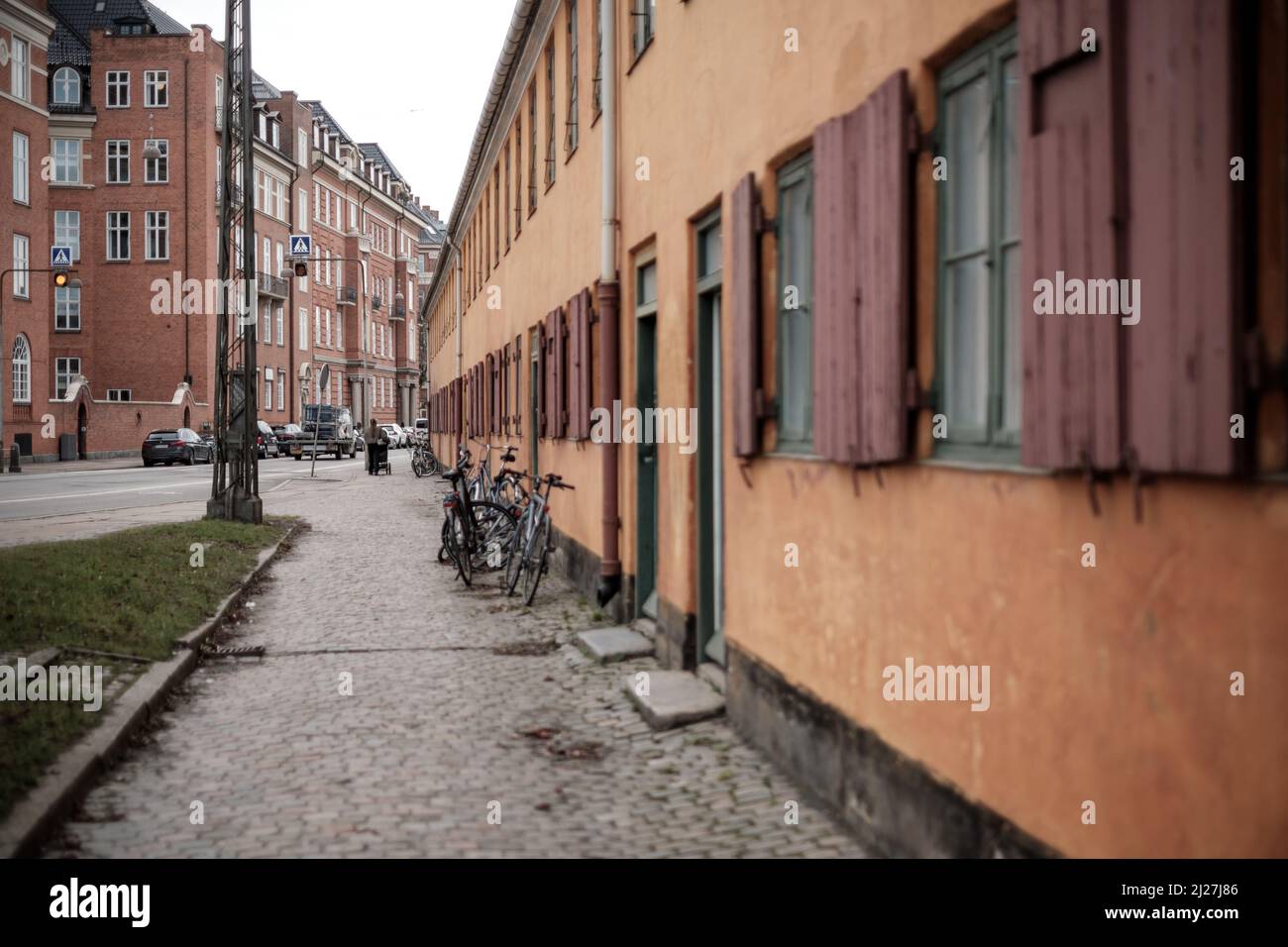 Pictures of daily life in Copenhagen, the capital city of Denmark Stock ...