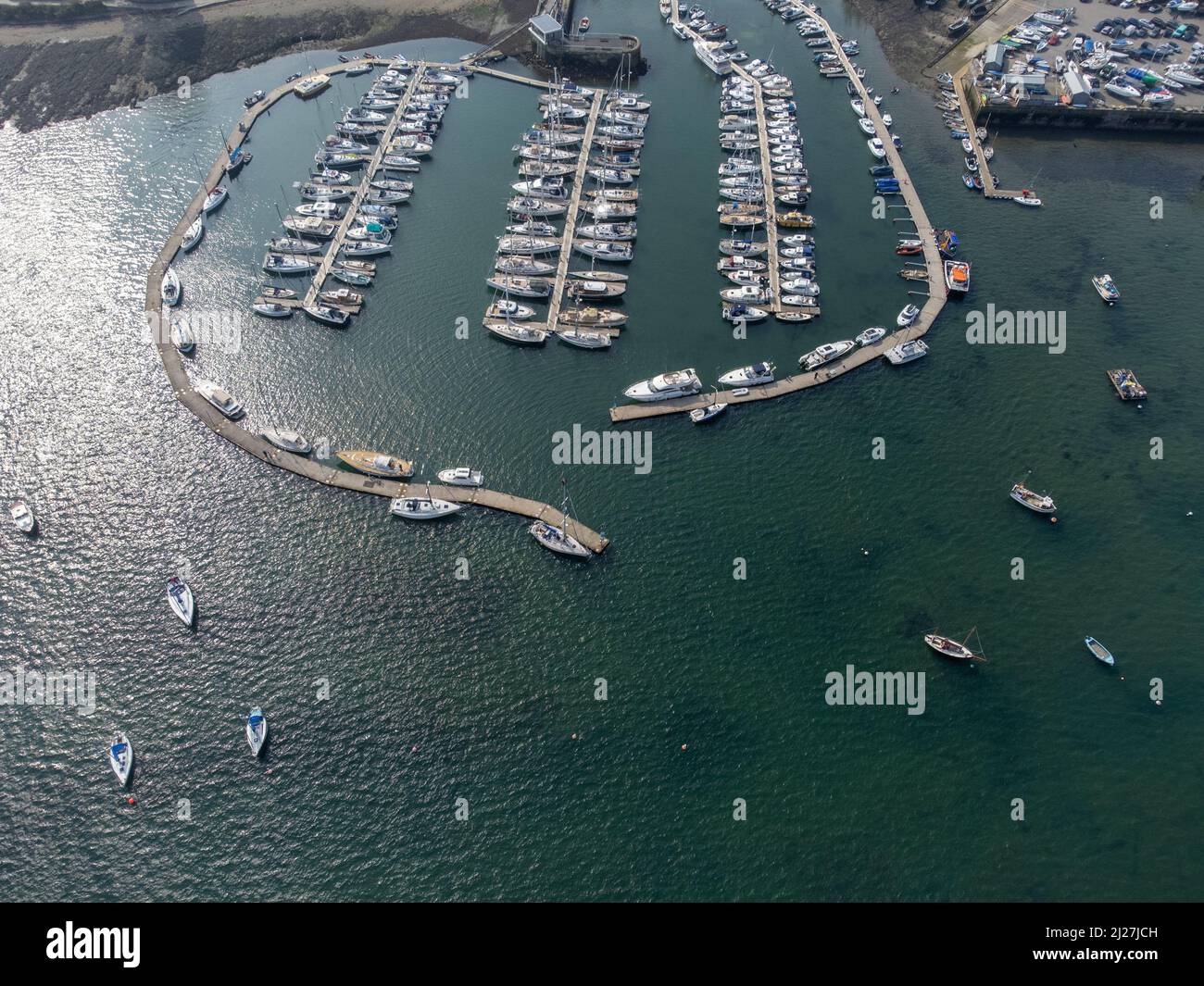Mylor aerial hi-res stock photography and images - Alamy
