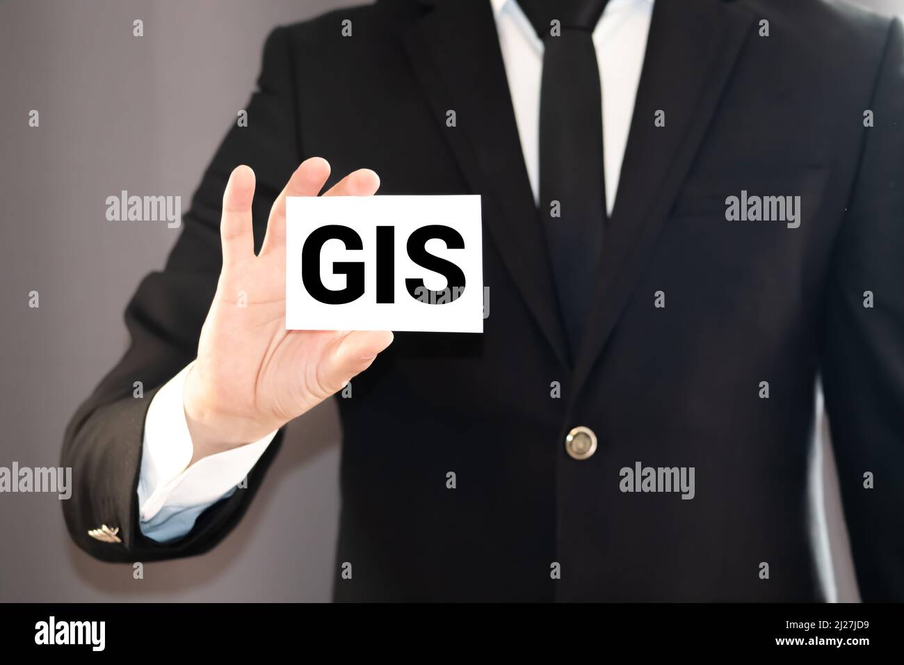 Colorful square papers with wooden white letters for the acronym word ...