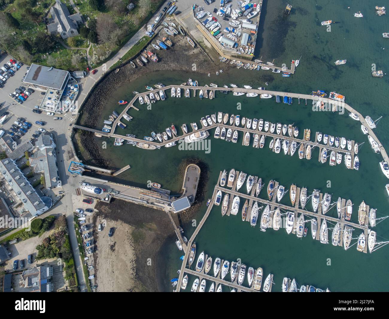 Mylor aerial hi-res stock photography and images - Alamy