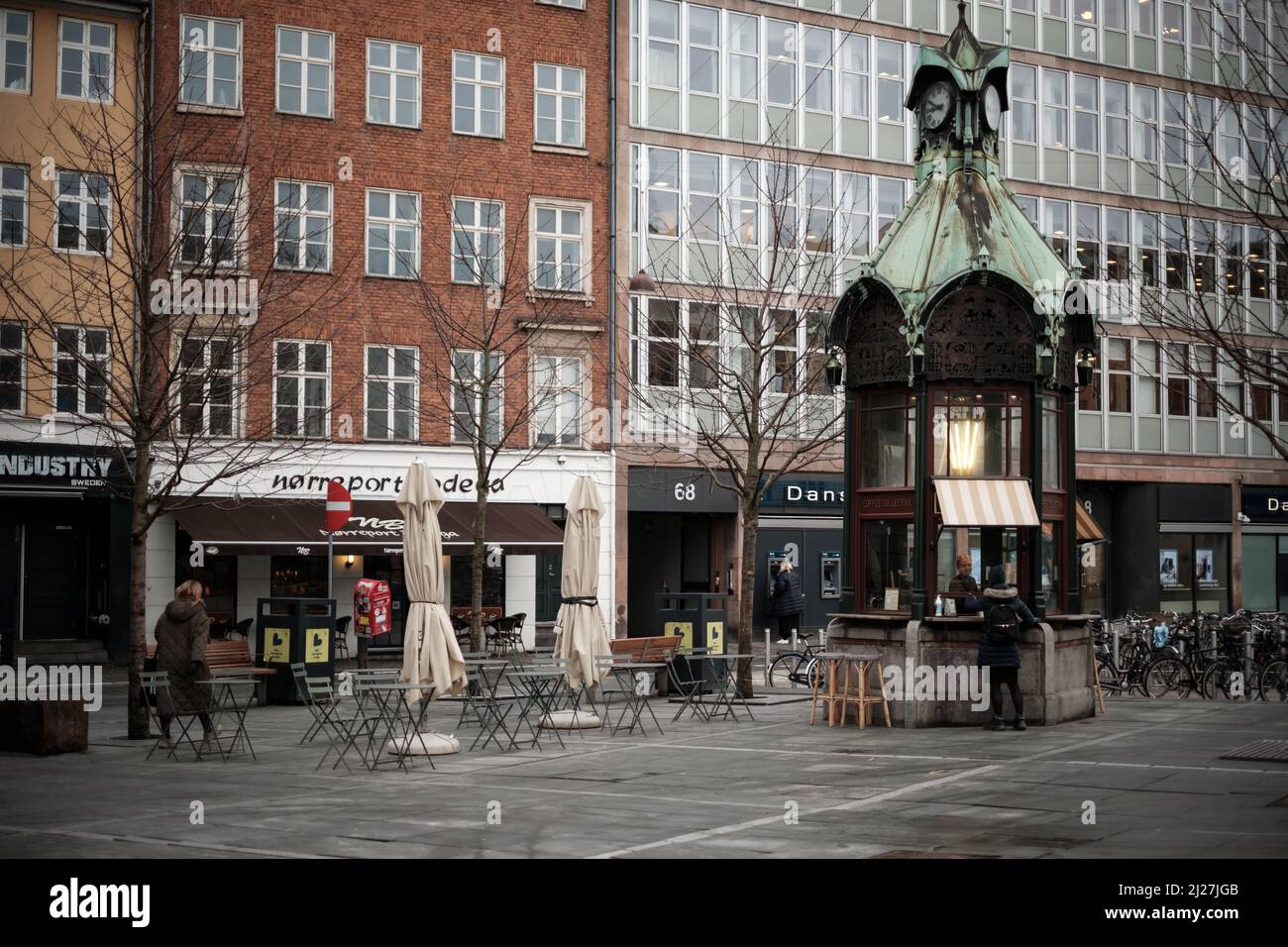 Pictures of daily life in Copenhagen, the capital city of Denmark Stock ...