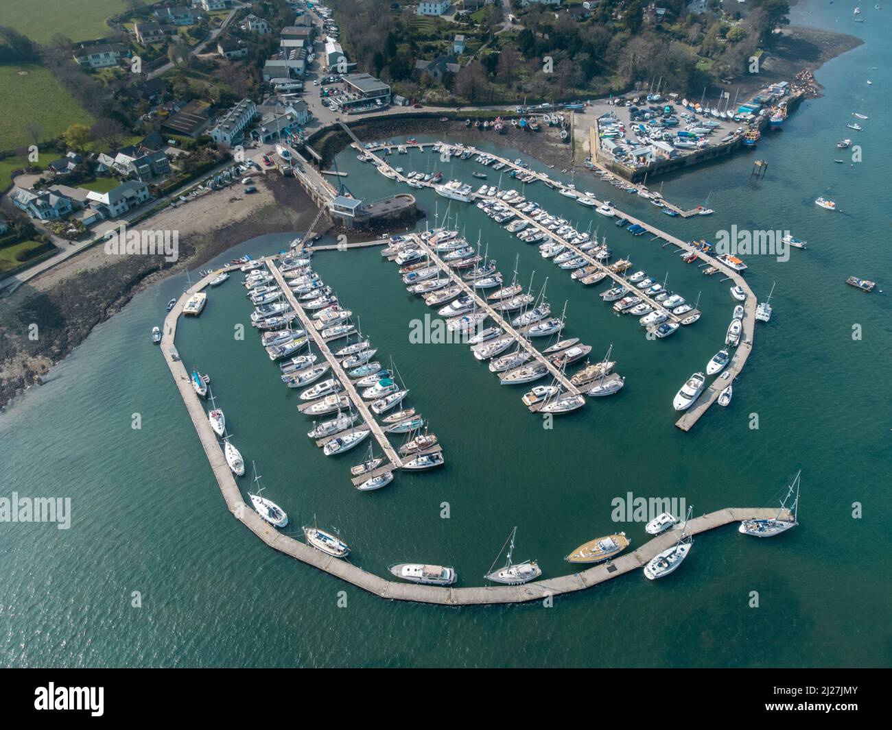 Mylor aerial hi-res stock photography and images - Alamy