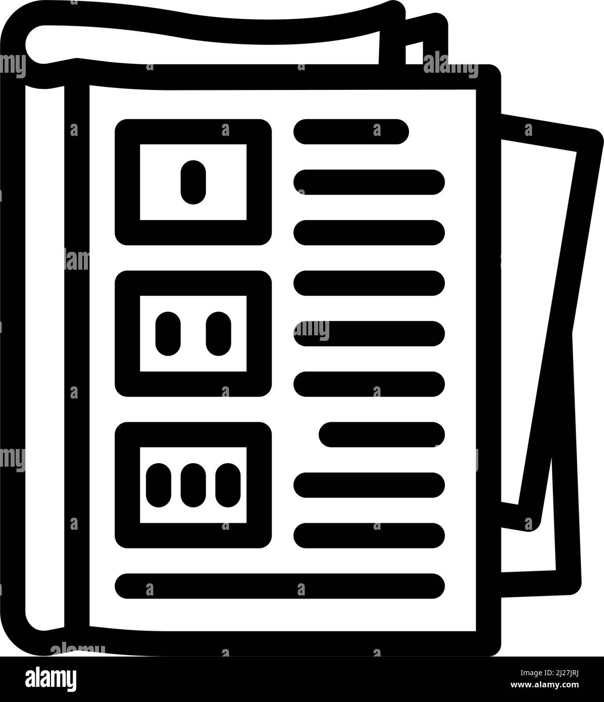 tutorial book line icon vector illustration Stock Vector Image & Art ...