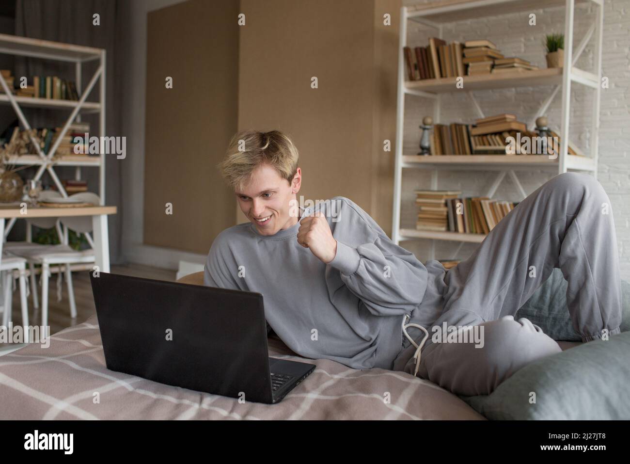Victorious gesture hi-res stock photography and images - Alamy