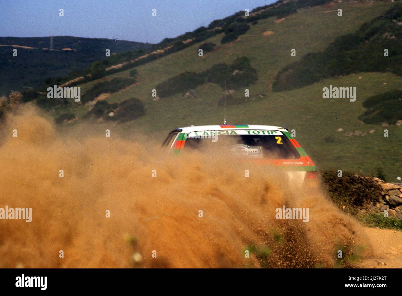 Dario Cerrato (ITA) Giuseppe Geppi Cerri (ITA) Lancia Delta HF 4WD GrA ...
